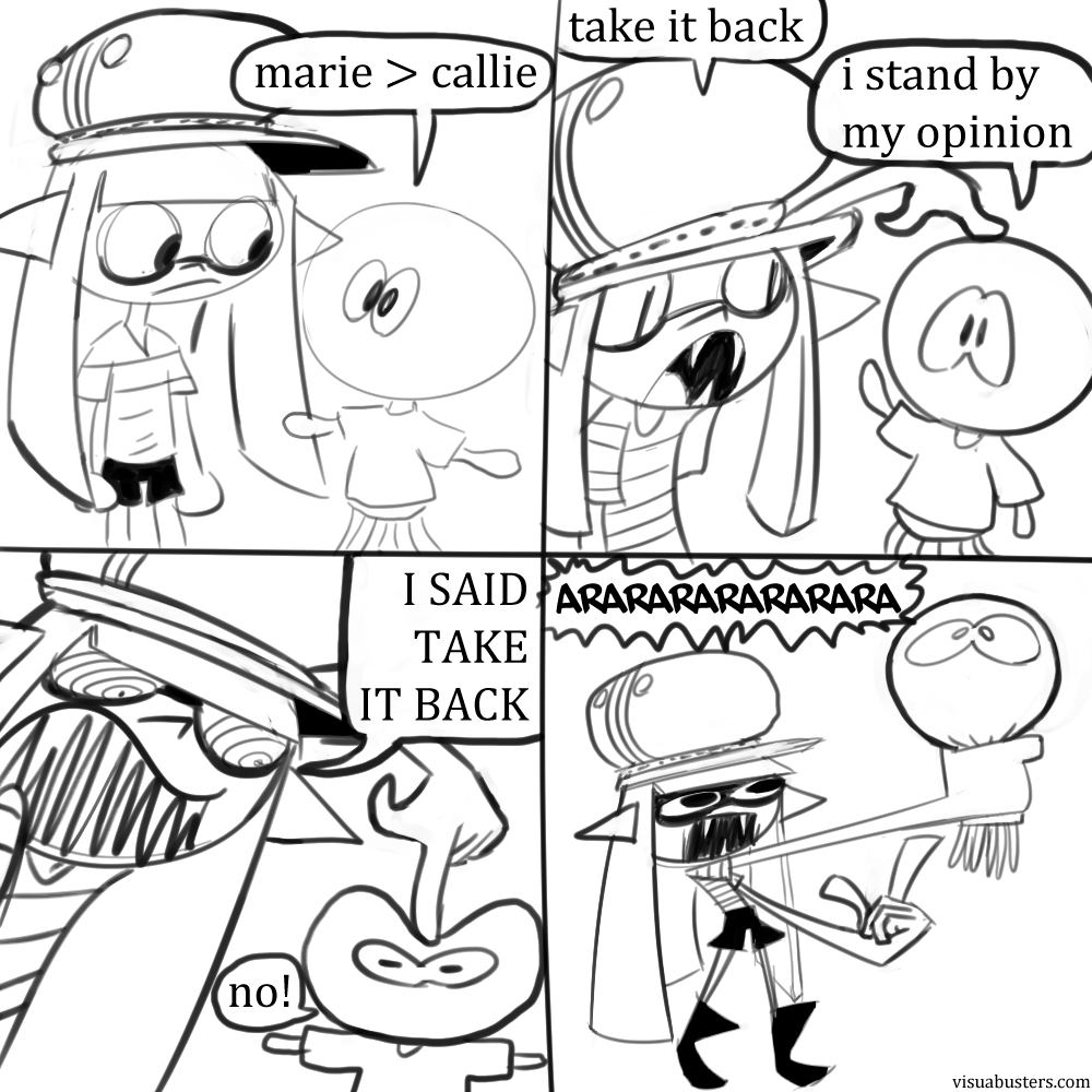 Splatoon Cum Cum Comic VISUABUSTERS Splatoon Cum Cum Comic VISUABUSTERS